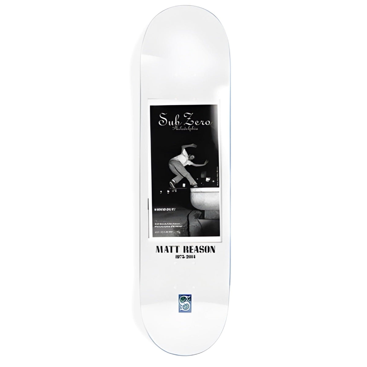 SUB ZERO MATT REASON 9.0 DECK – Amateur Athlete Skate Shop