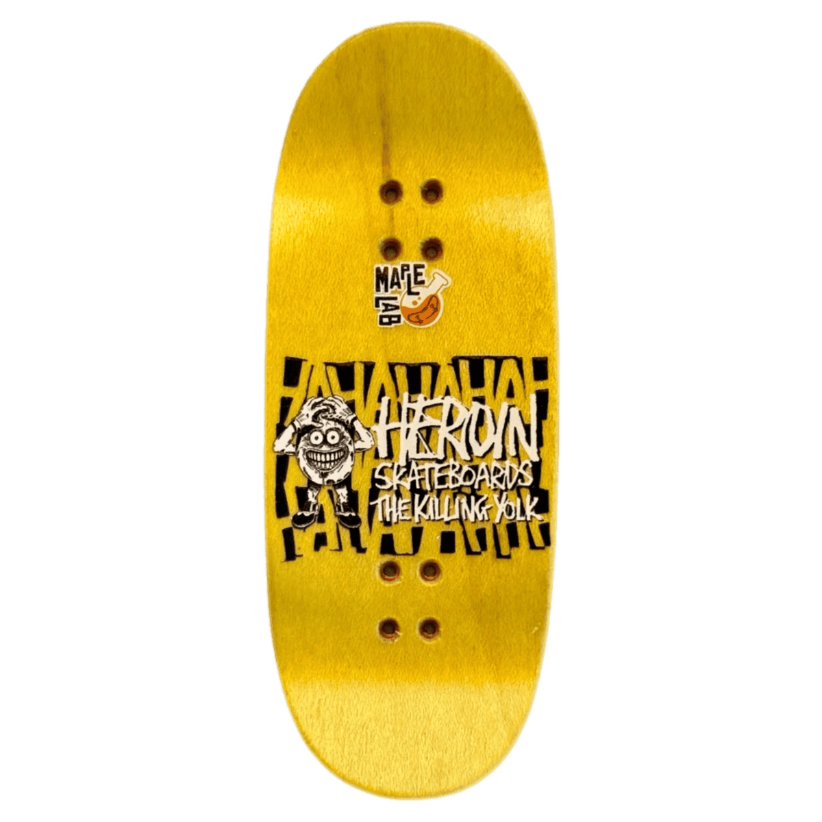 MAPLE X HEROIN KILLING YOLK FINGERBOARD – Amateur Athlete Skate Shop